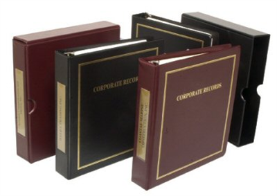 Corporate, LLC & Organizational Binders